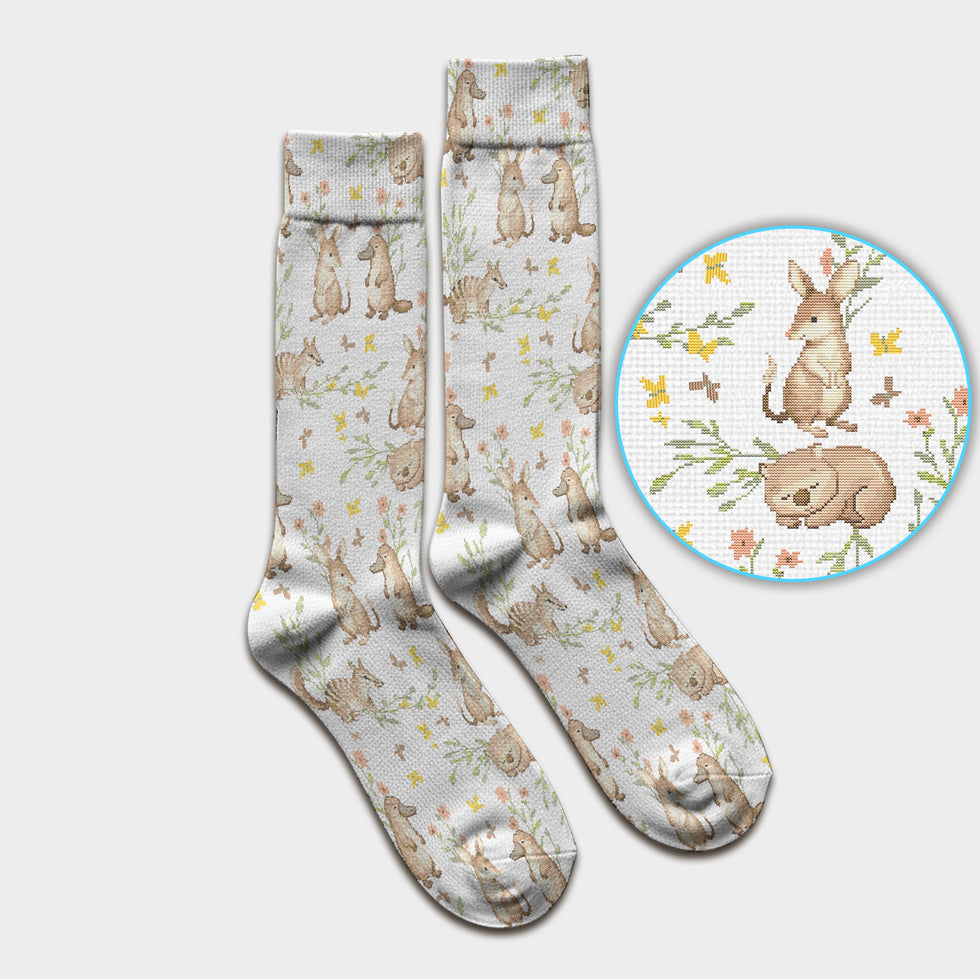 Australian Baby NICU Nurse Scrub Socks, Pediatric Nursing Sock, Comfor ...